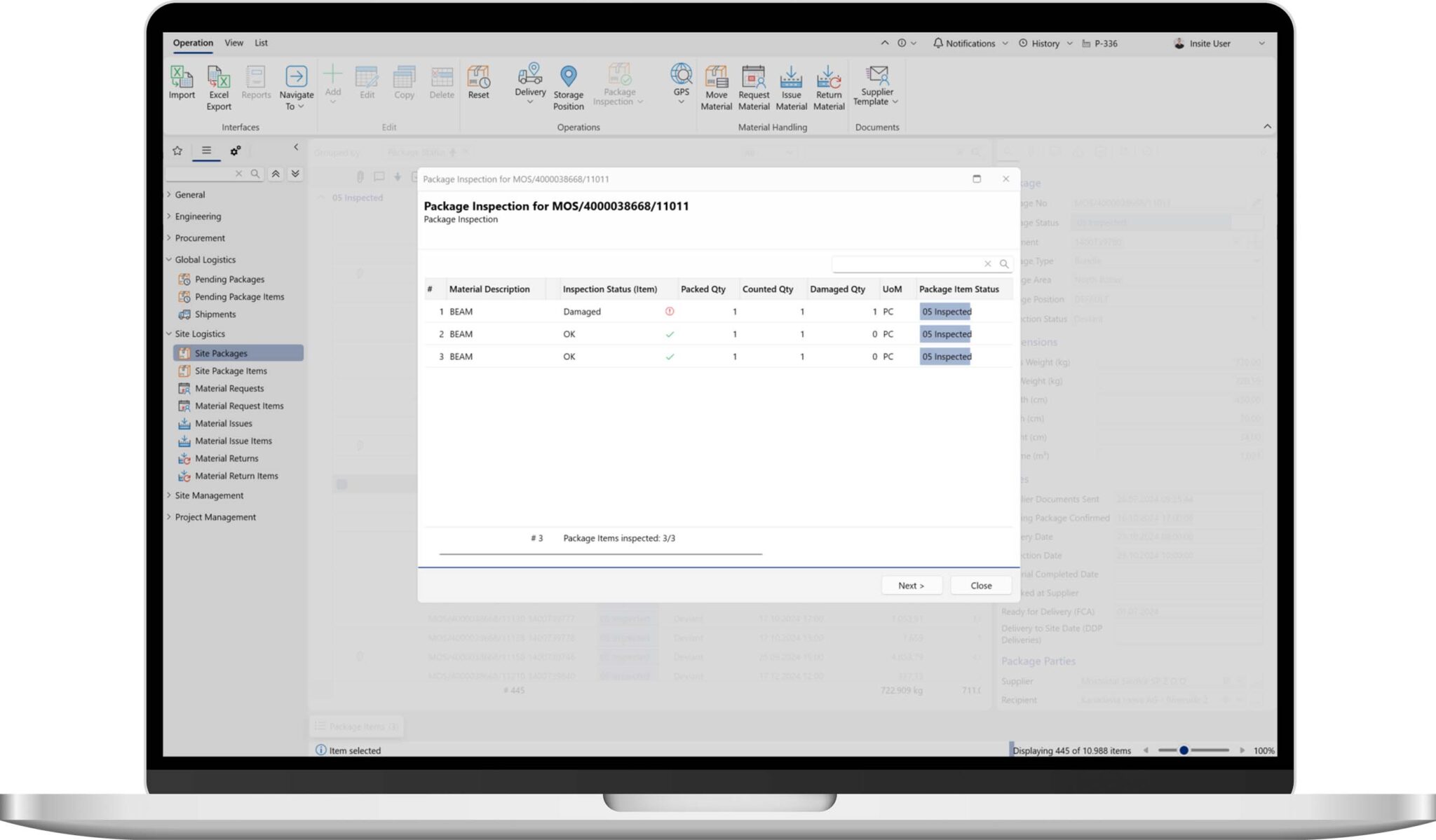 Inspections - Insite LMS